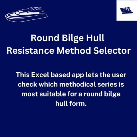 Round Bilge Hull Resistance Method Selector