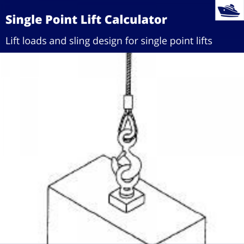Single Point Lift Design Spreadsheet