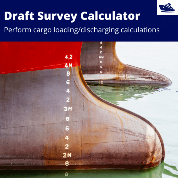 Draft Survey Calculator