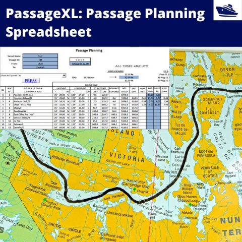 PassageXL: Passage Planning Spreadsheet