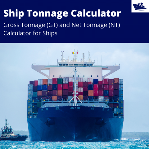 Ship Tonnage Calculator