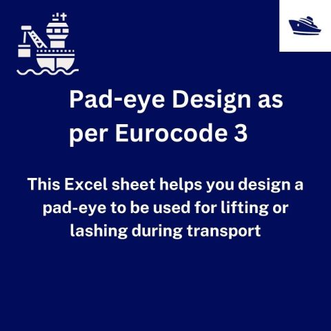 Pad-eye Design as per Eurocode 3