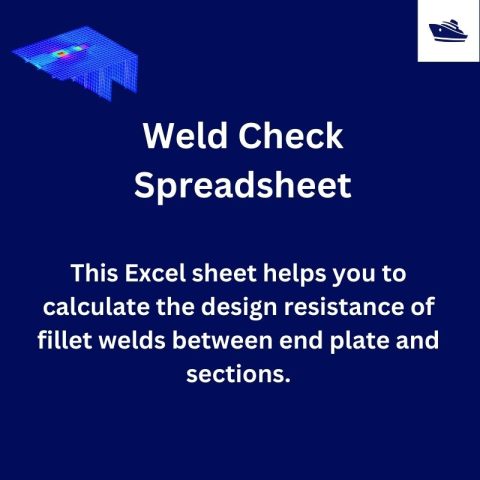 Weld Check Spreadsheet (joint sections)