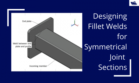 Designing Fillet Welds for Symmetrical Joint Sections - TheNavalArch