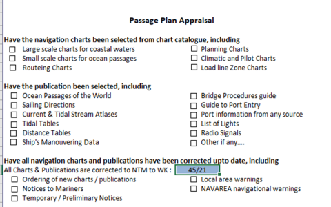 Using simple tools for efficient Passage Planning for seagoing vessels ...